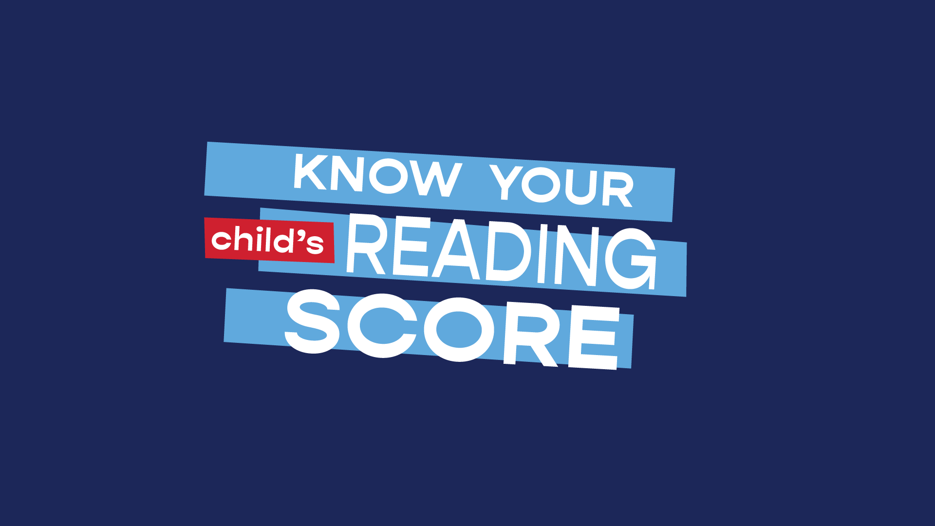 Know Your Score - Strong Readers MS